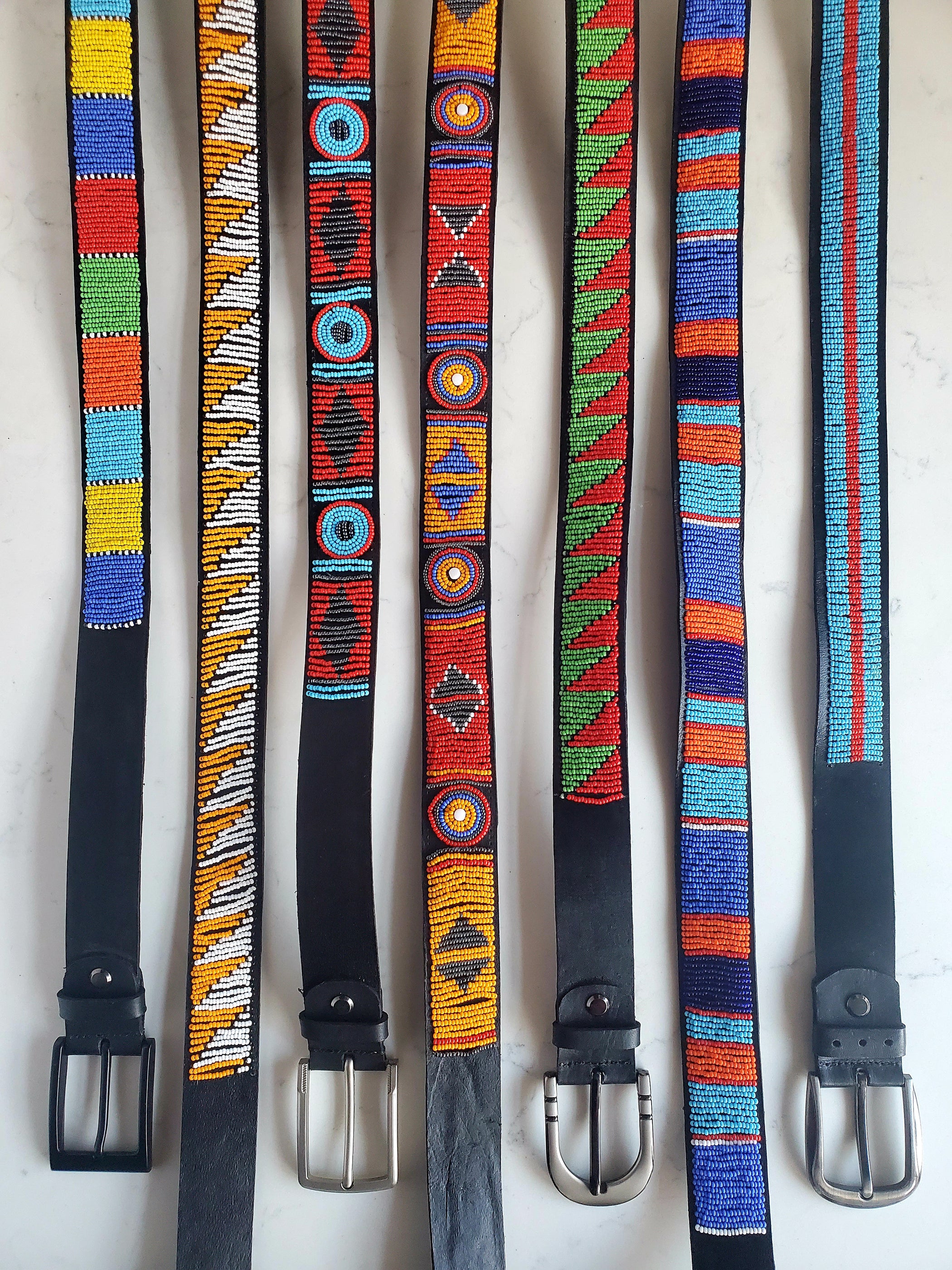 Maasai Beaded Belts - Unisex — Luangisa African Gallery