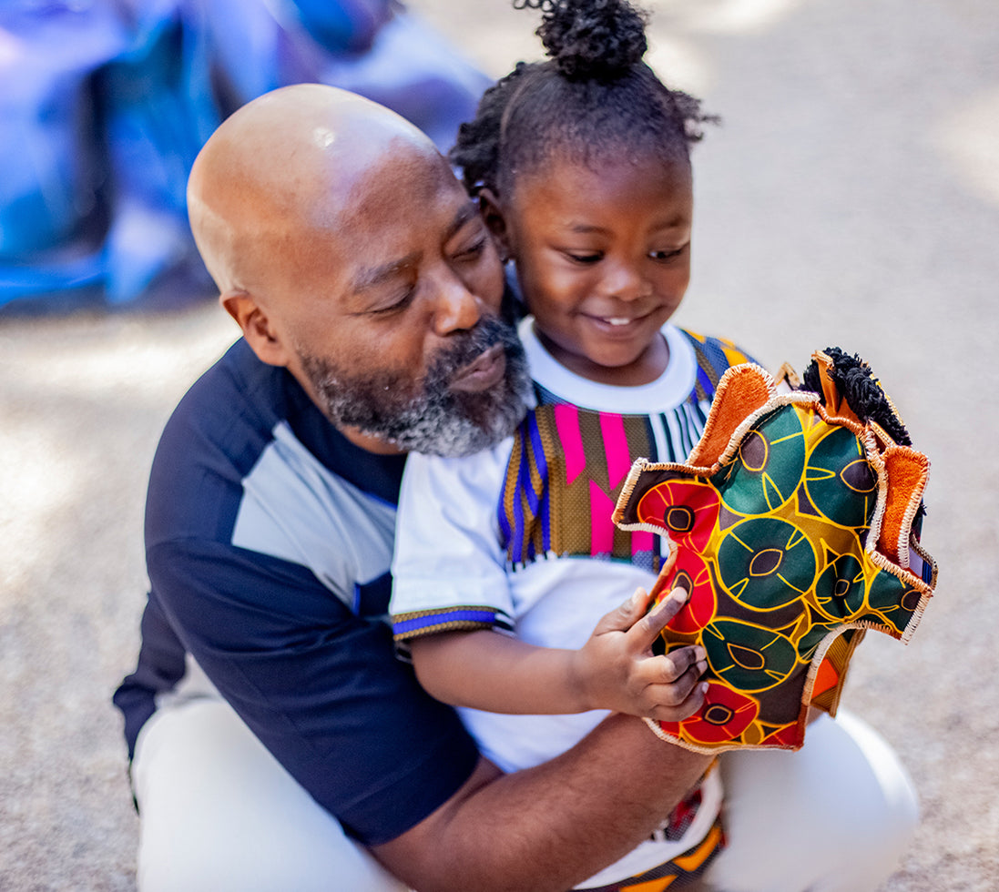 Kanga Lion Hand Puppet | Handmade in Tanzania — Luangisa African Gallery