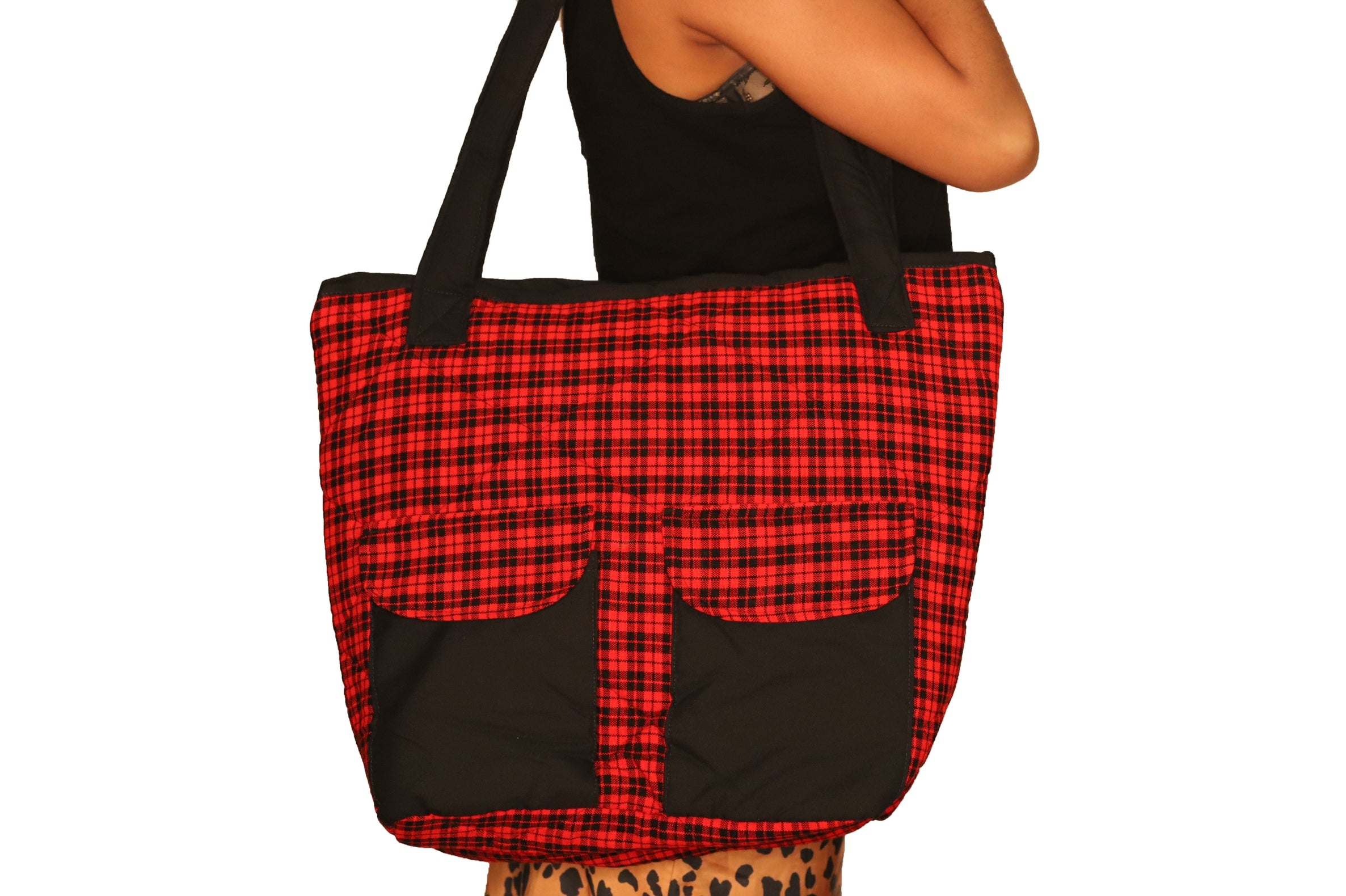 Maasai Shuka Tote Bag 09 — Luangisa African Gallery